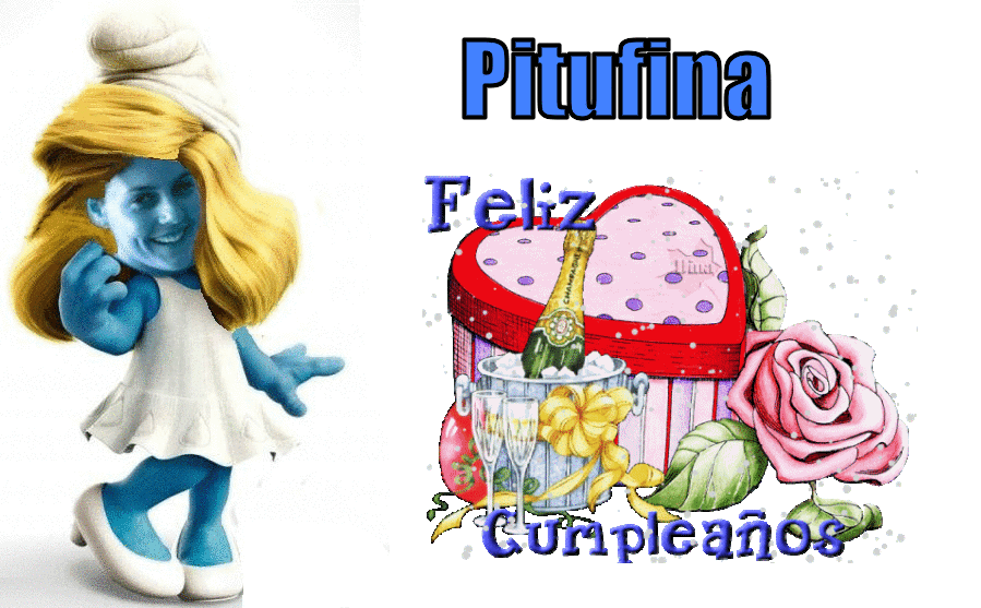Cumpleaños de pitufina - Imagui